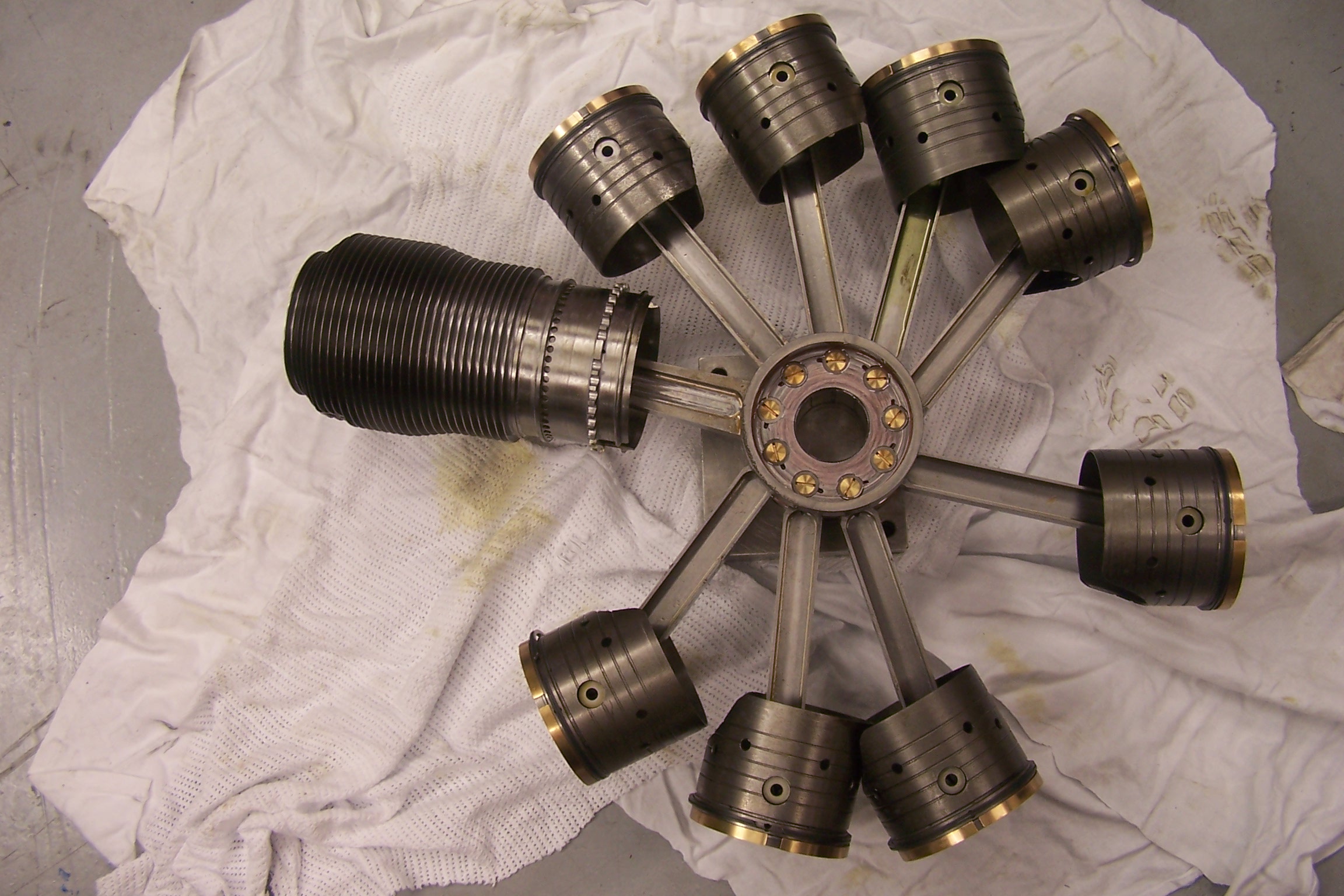 Gnome 9 B 2 Engine Build 29 | The Vintage Aviator