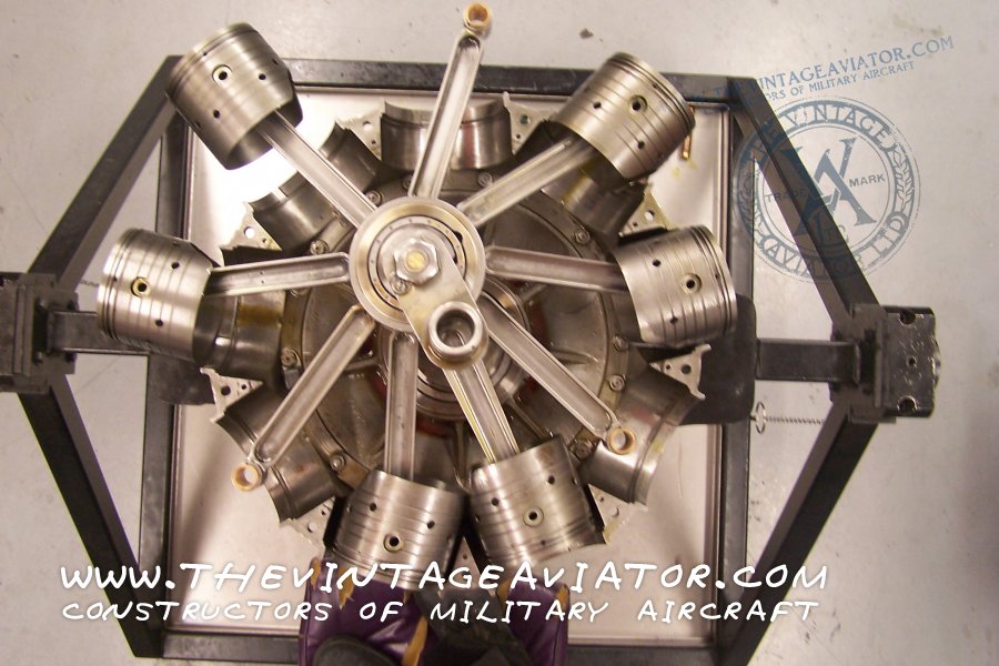 Gnome 9 B 2 Engine Build 1 | The Vintage Aviator