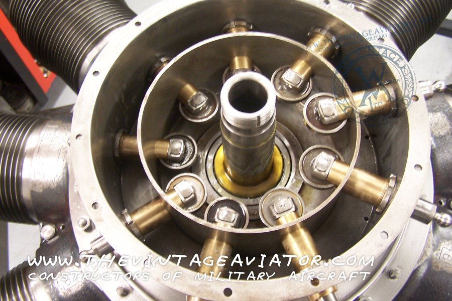 Gnome 9 B 2 Engine Build 21 | The Vintage Aviator